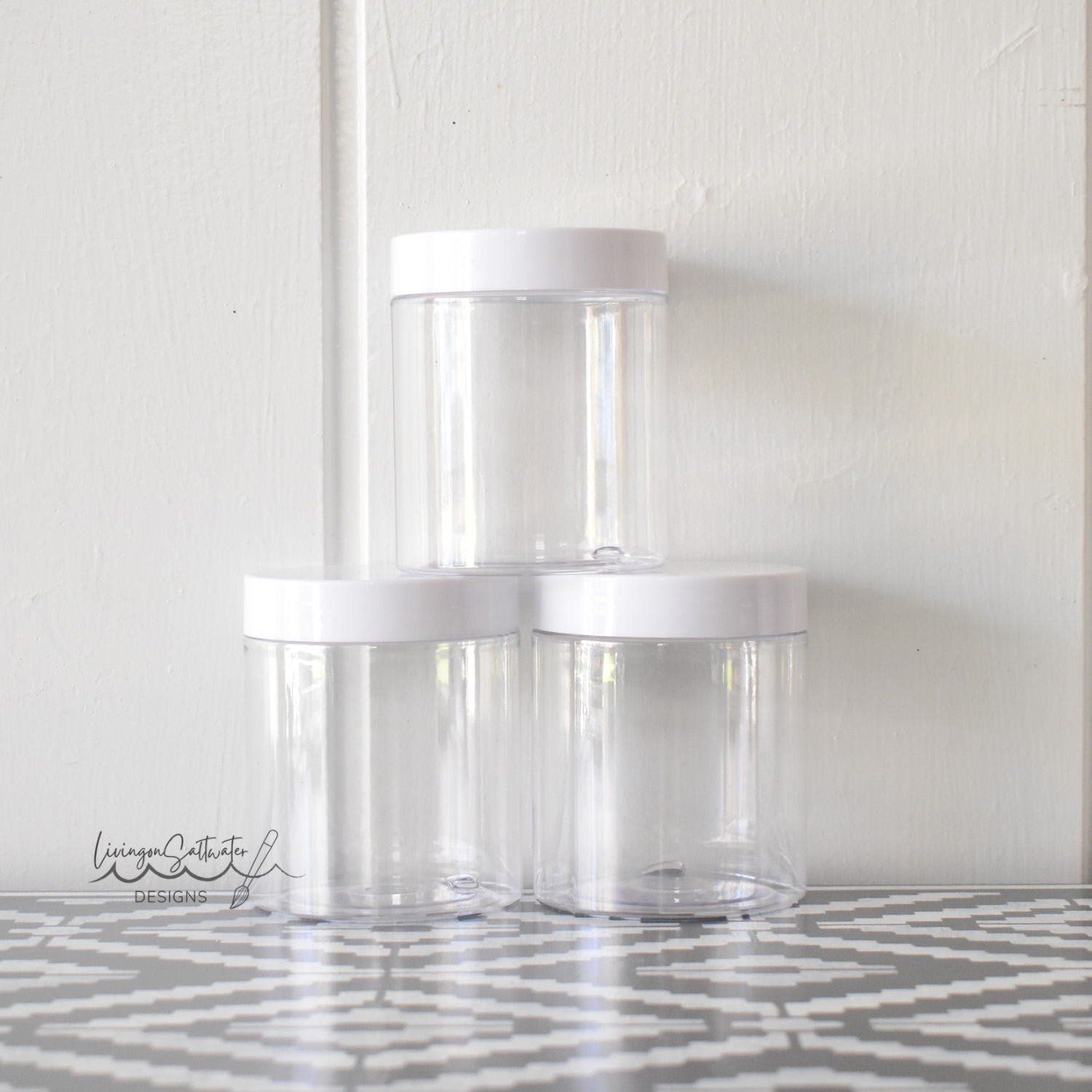 8oz Mixing Jar - Living on Saltwater Designs